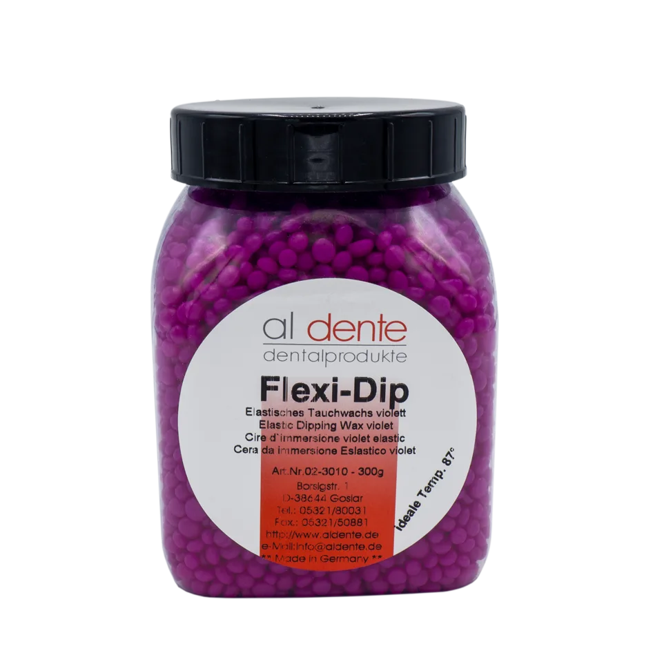 Flexi Dip Tauchwachs violett, 300 g | al dente